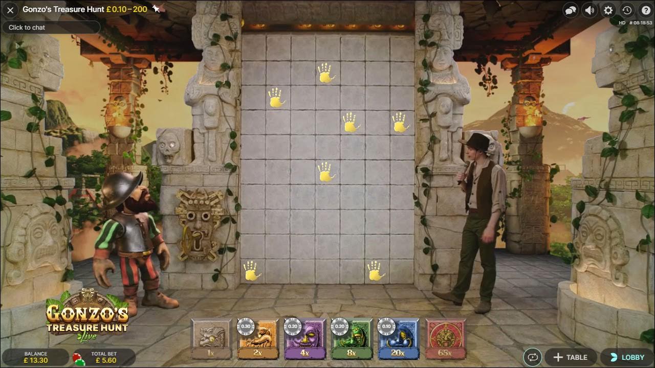 Gonzo’s Treasure Hunt Live spelen